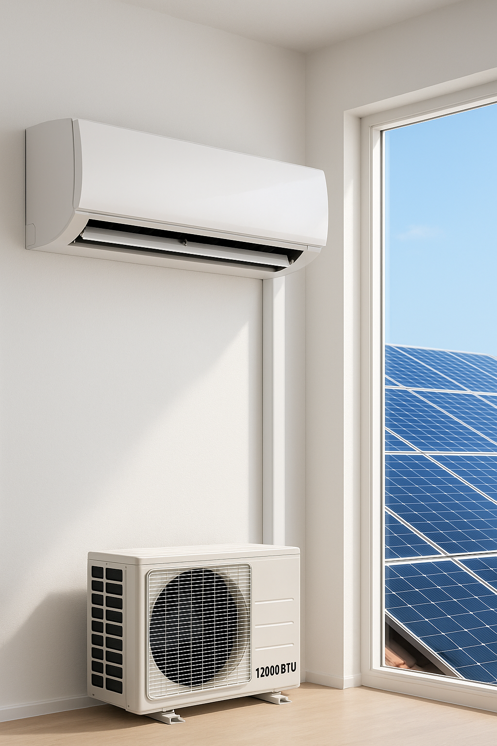 Solar Panels for Mini Split 1 Ton — PanelCarePro