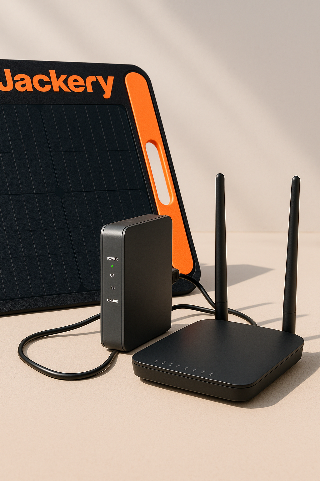 Solar Panels for Router And Modem — PanelCarePro